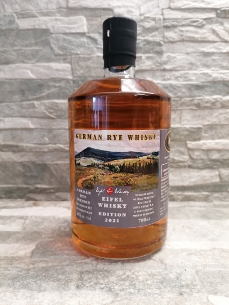 Eifel Whisky 2021 USA Edition - German Rye Whisky 46%vol. 0,7l